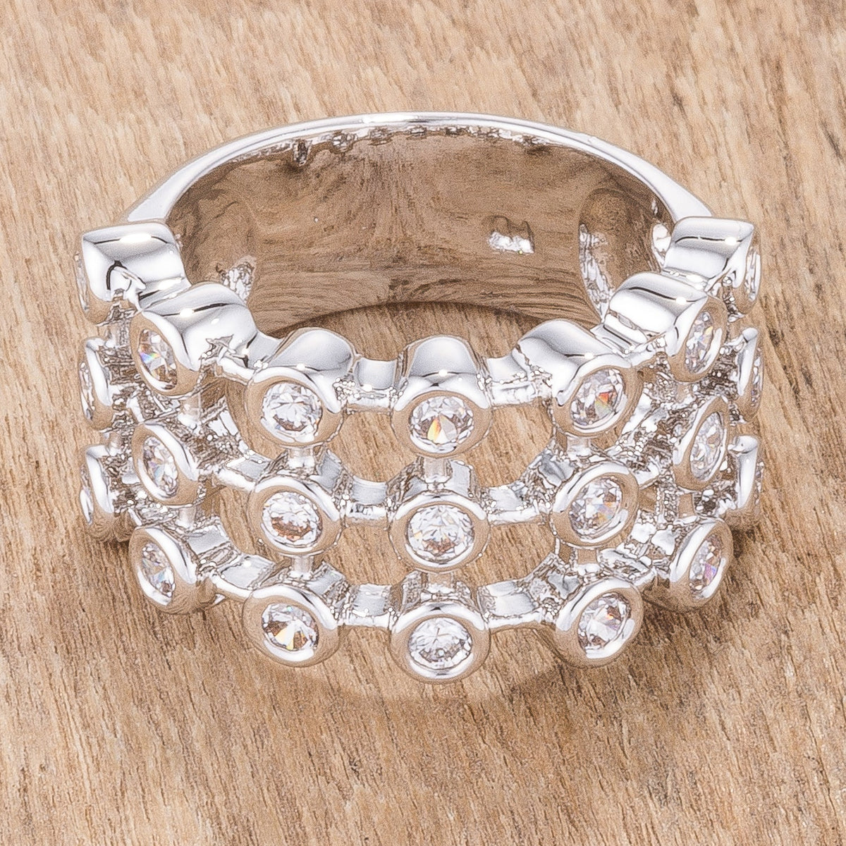 Tiered Contemporary Ring – lonique